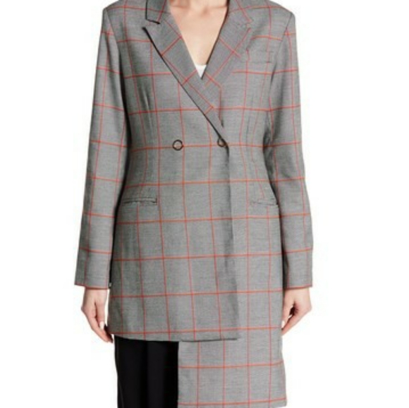 GREY LAB | Jackets & Coats | Grey Lab Asymmetrical Blazer | Poshmark